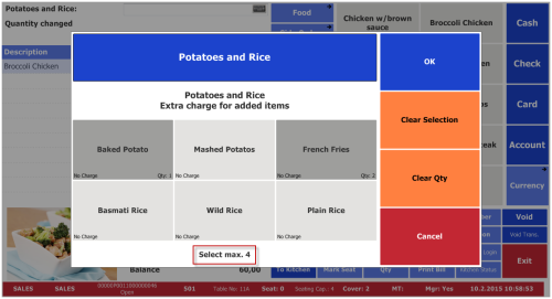 Example: Select Items Up to Qty