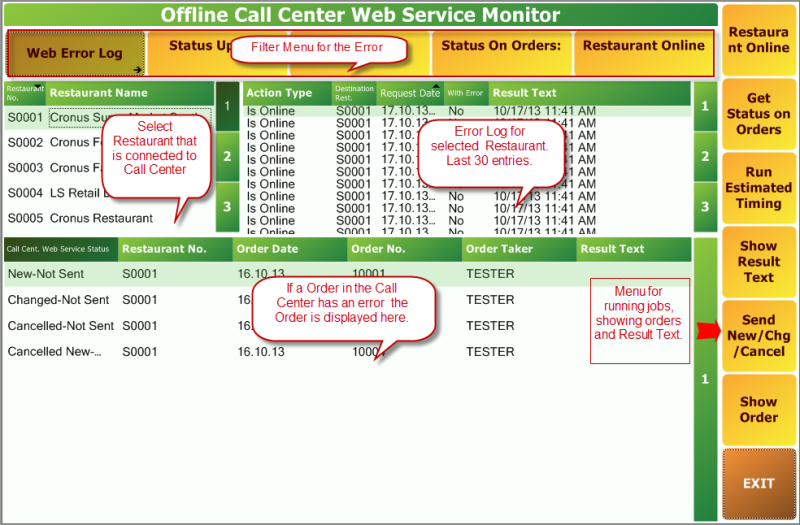 Offline Call Center