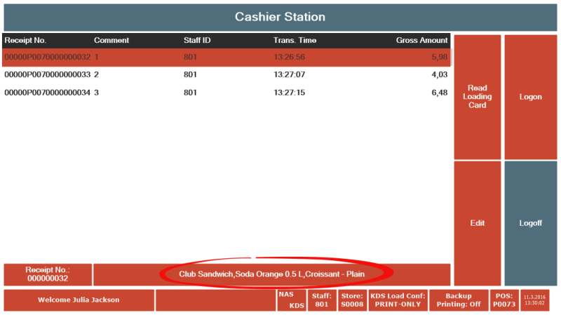 Example: Using Multiple Loading Cards
