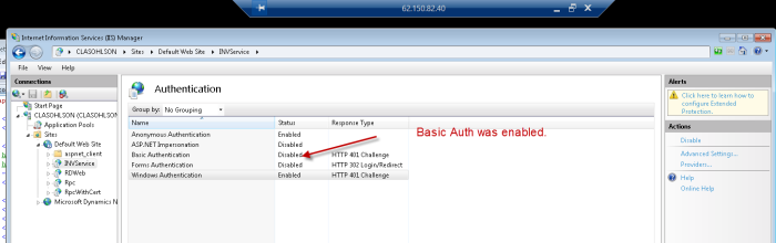 Troubleshooting Communication Between LS Nav/Central and Commerce