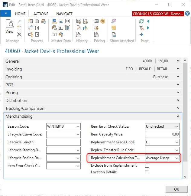 Identify level of detail